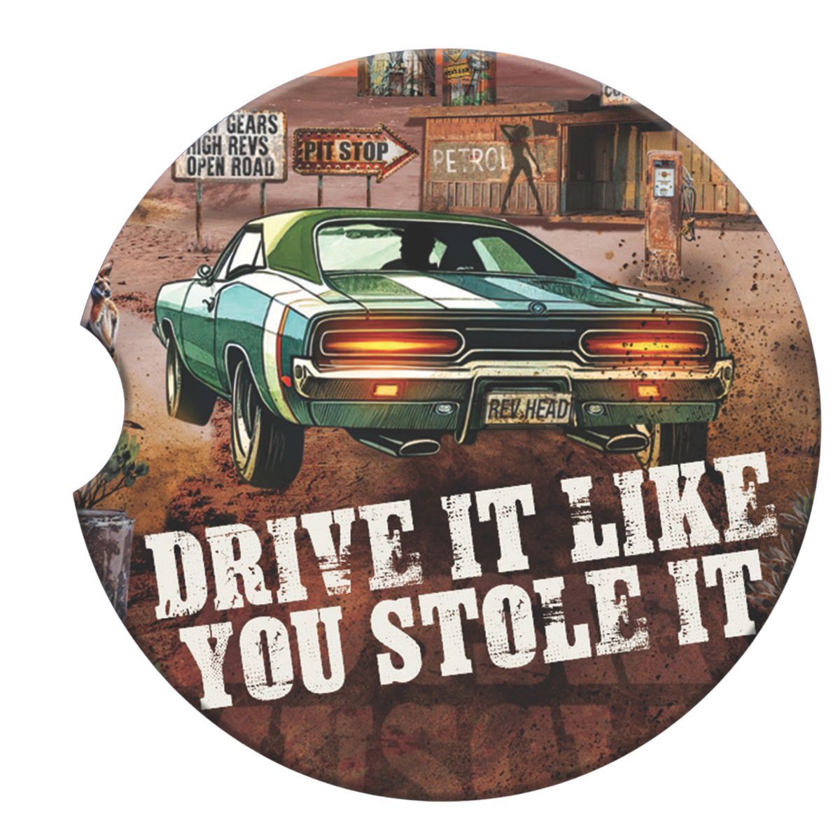Ceramic Car Coaster Drive It Like You St – Happy Homes and Gifts