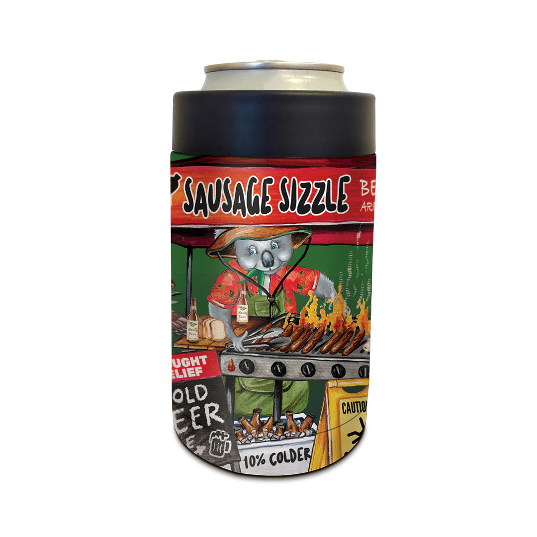 Stainless Steel Coldie Holder Sausage Sizzle – Happy Homes and Gifts